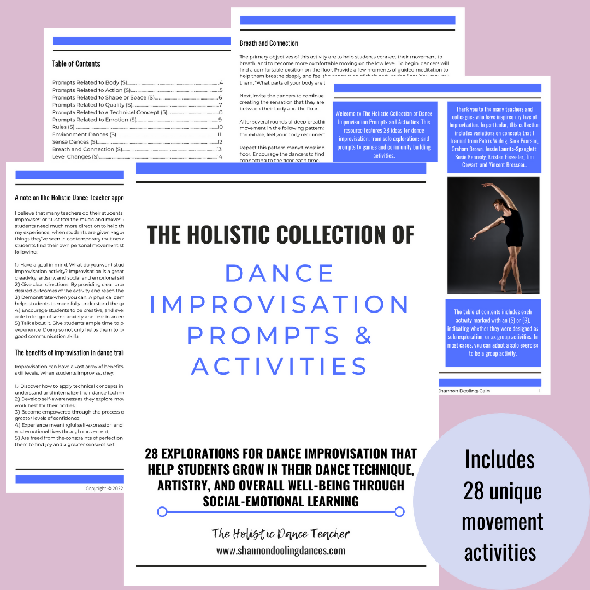 Dance Improvisation Prompts and Activities – Teaching Artist Exchange