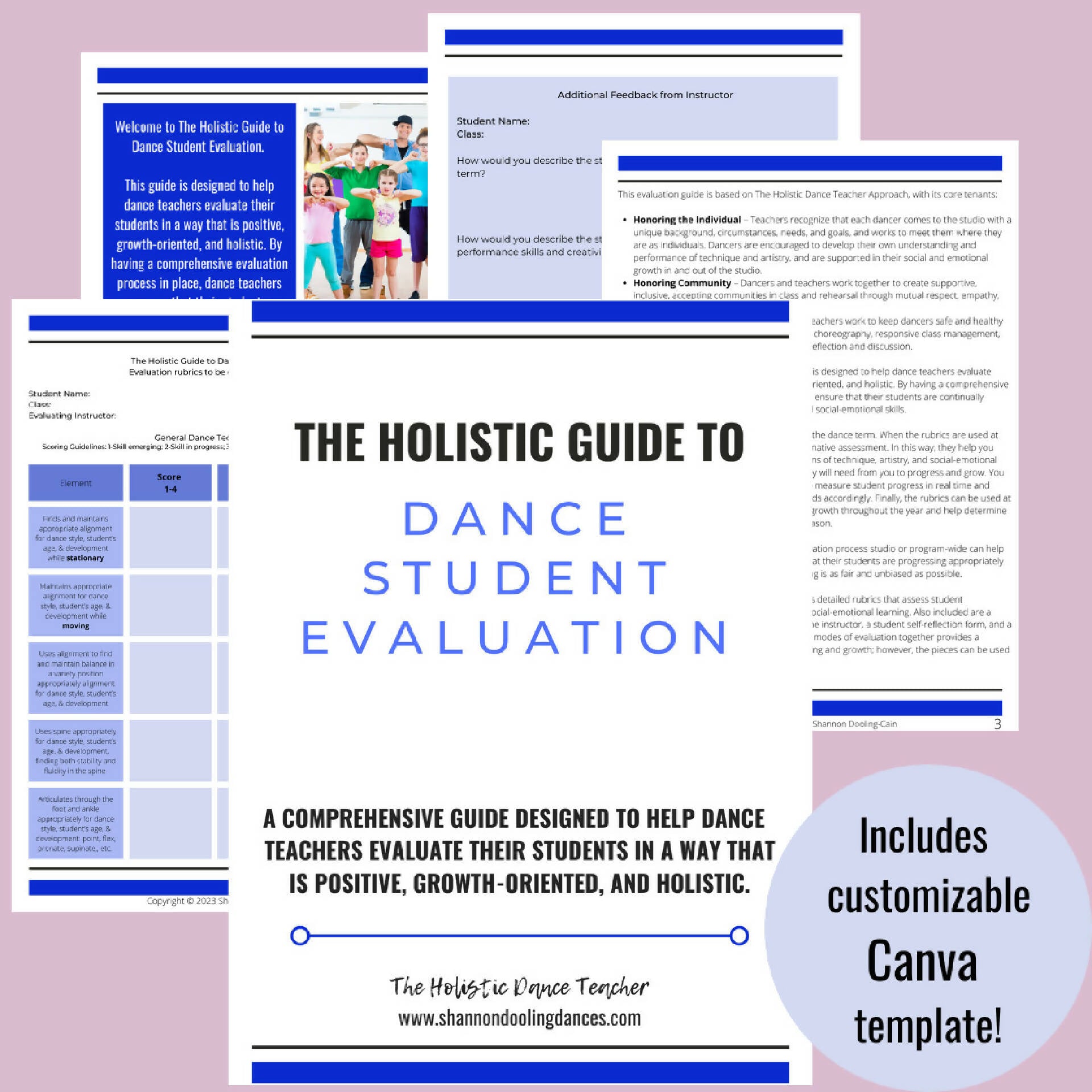 Dance Student Evaluation Guide with Rubrics – Teaching Artist Exchange